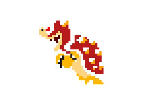 8 Bit Bowser Fire
