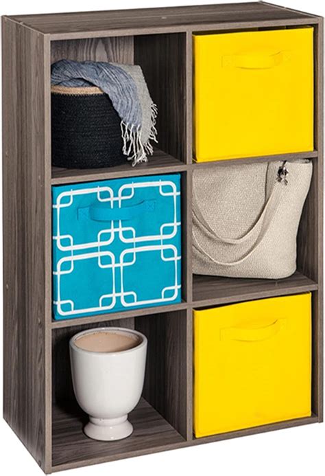 Closetmaid Cubeicals 6 Cube Storage Shelf Organizer Bookshelf