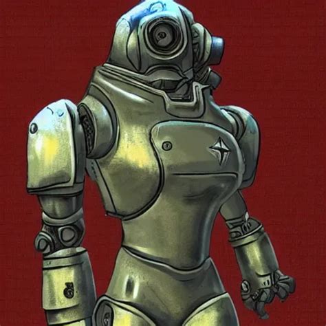 Fallout T Power Armor Stable Diffusion