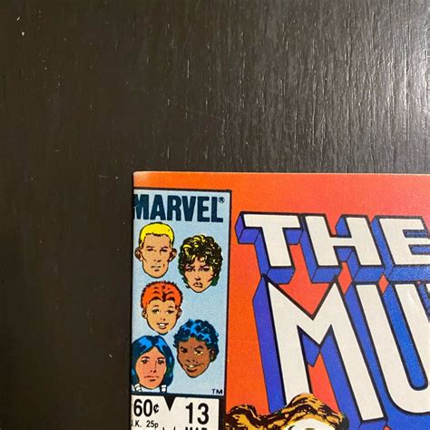 New Mutants 13 1st Appearance Of Doug Ramsey Cypher 1984 Marvel Magma