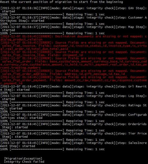 Magento2 Data Migration Tool Integrity Check Failed Magento Stack