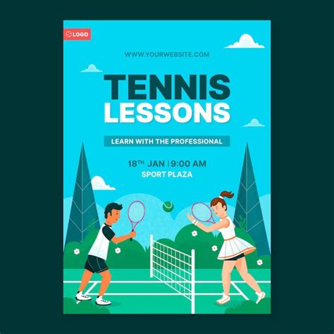 Página 3 Vetores E Ilustrações De Arte Poster Tenis Para Download