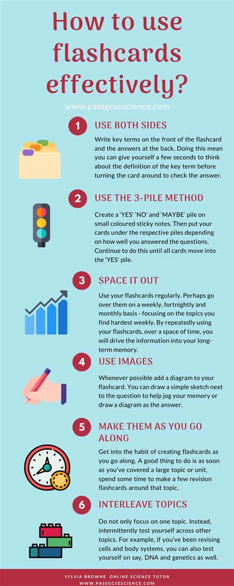 How To Use Flashcards Effectively Effective Study Tips Study