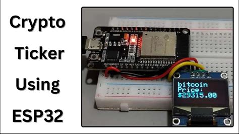 Display Crypto Stocks Price Using Esp32 On Oled