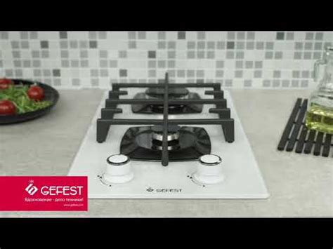Обзор встраиваемых газовых варочных панелей GEFEST серии ПВГ 2001, 2002 ...