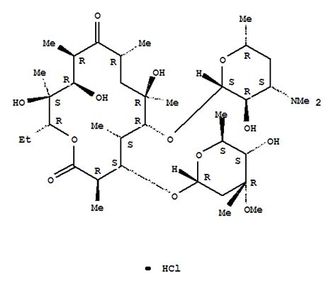 Erythromycin Hydrochloride Supplier CasNO 14271 02 4
