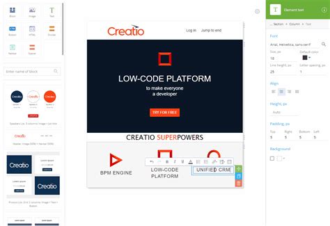 Create An Email Template Creatio Academy