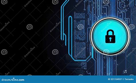Concept Of Secure Connection Or Cyber Security Service Security Lock With Login And Connection