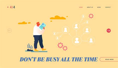 리더십 권위 효과적이고 생산적인 관리 방문 페이지 템플릿 회사 보스 Ceo 캐릭터 는 직원에게 책임을 위임 화살표 계획에 보고 만화 벡터 일러스트레이션 위임에 대한 스톡