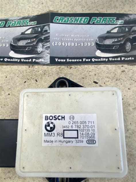 bmw rotation rate sensor part 265005711
