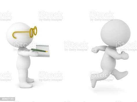 3d 캐릭터 계약 서명에서 실행 가출자에 대한 스톡 벡터 아트 및 기타 이미지 가출자 계약서 관료 Istock