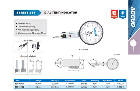 Dial Test Indicator Accud