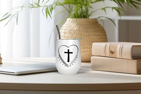 Heart Cross Svg Bundle Jesus Svg Christian Svg Valentines Day Svg