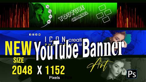 Customize Banner Art New Youtube Banner Art New Size 2048×1152