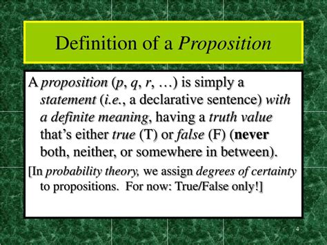 Ppt Propositional Logic Powerpoint Presentation Free Download Id