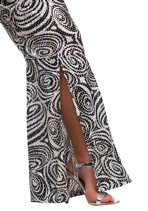 Plus Size Womens Foxy Disco Lady Costume Disco Costumes
