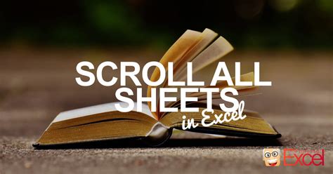 Scroll To Same Cell On All Excel Sheets Easy Methods