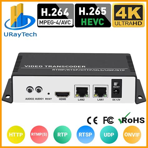 URayCoder ユーレイコーダー H ライブHDMIビデオエンコーダー RTSP RTP RTMP UDP SRT 購入ファッション biocab org
