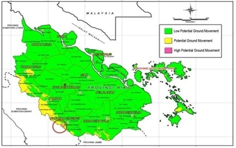 Pre Estimation Map Of Mass Movement In Riau 1 The Mining And Energy Download Scientific