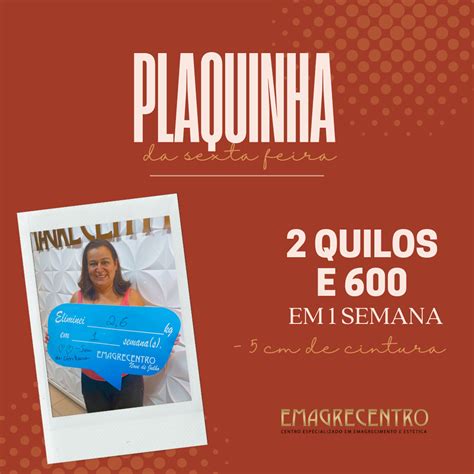 A Plaquinha De Sexta Ta On Emagrecentro Nove De Julho