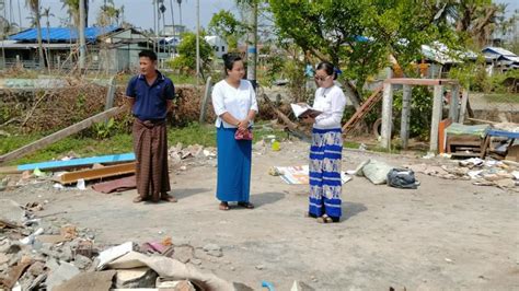 မိုခါ ဆိုင်ကလုန်းမုန်တိုင်း ဒါဏ်ကြောင့်ပြိုကျပျက်စီးသွားခဲ့သောရသေ့တောင