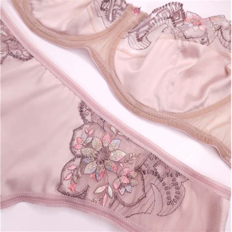 Sissysat Elegance Premium Pastel Beige Lace Panties For Men