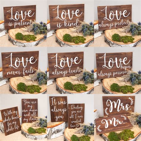 Дървени табели кафяви с бял надпис различни размери Handmasters Bg