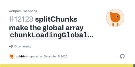 Splitchunks Make The Global Array `chunkloadingglobal` Contain Same Chunk More Times · Issue