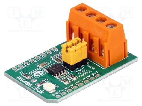 rs485 click 3 3v mikroe click board interface rs422 rs485