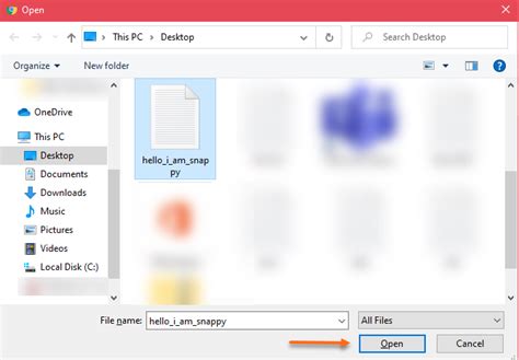 How To Upload A File Using The File Manager