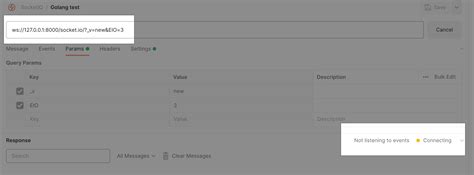 With Query Param Keep Connecting · Issue 12337 · Postmanlabspostman App Support · Github