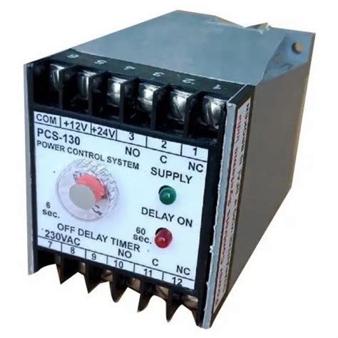 Pole OFF Delay Timer For Industrial Uses Model Name Number PCS At Rs Piece In Faridabad
