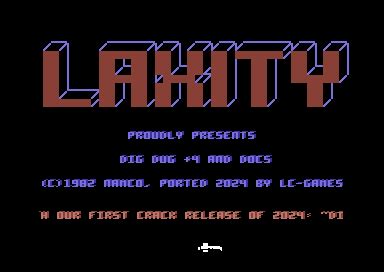 CSDb Dig Dug 4D By Laxity 2024