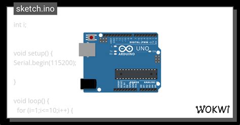 For Döngüsü Wokwi Esp32 Stm32 Arduino Simulator