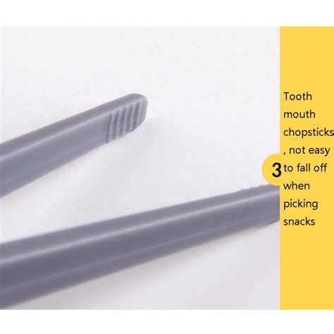 20 Pc 023 게으른 보조 손가락 젓가락 안티 더러운 손 클립 스낵 젓가락 핑크