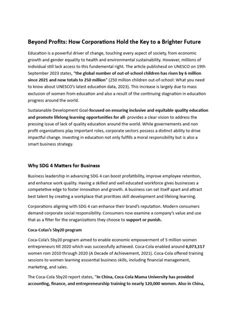 Blog Assignment Pdf Corporate Social Responsibility Entrepreneurship