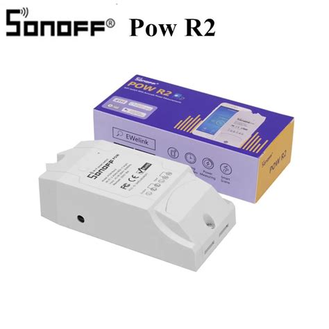Discount Sonoff Pow R2 Smart Wifi Switch Controller With Real Time Power Consumption
