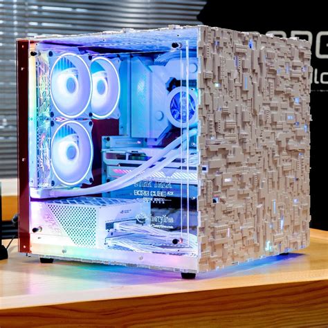 Star Trek Borg Cube Atx Snow White Edition Star Trek™ Desktop Pc Cherrytree Inc