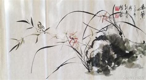 知名畫家臘八周周林俊創作竹子荷花蘭花 每日頭條