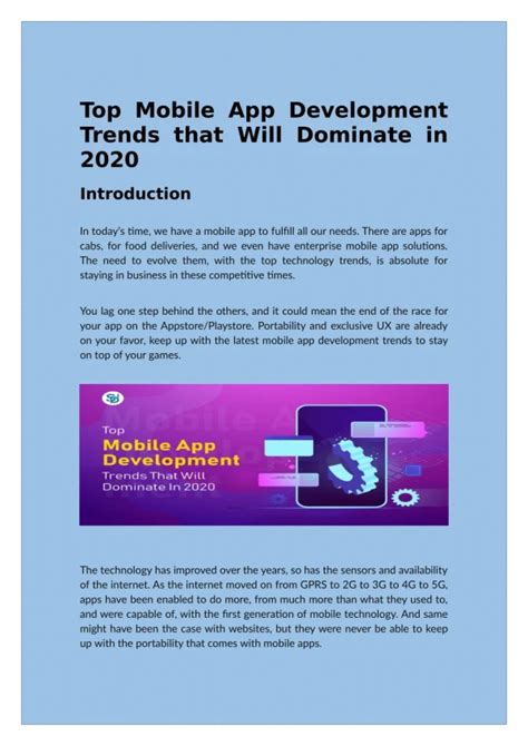 Ppt Mobile App Development Trends For 2025 Powerpoint Presentation Free Download Id 13840015
