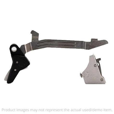 Timney Triggers Used Alpha Large Silver Trigger For Glock Gen 3 And 4 Alpha Glock 3 4 Large Silver