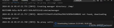 Vscode中安装codeium 显示failed To Start Language Servercodeium Language