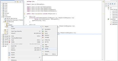 Hong의 뭐로할까나 130718 19일차 ServletTest java Servlet 설명 및 테스트