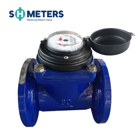 Industrial Woltman Water Meter Flanges 400mm Diameter Water Meters