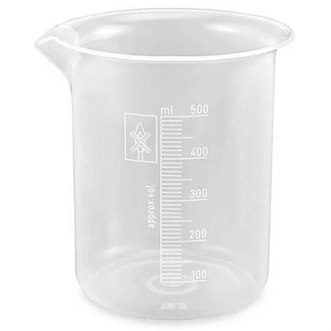 50ml 100ml 250ml 500ml Plastic Science Beaker Set For Chemical Laboratory At ₹ 200 Piece In Ambala
