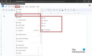 How To Create A Chart In Google Docs