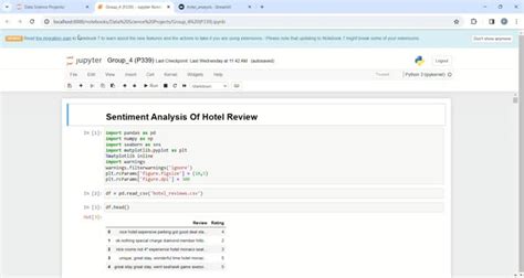 My Internship At Ai Variant On Hotel Reviews Pratik Yadav Posted On The Topic Linkedin