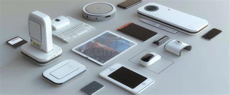 Simplifying Tasks With Innovative Gadget Concept Stock Illustration Illustration Of Routine