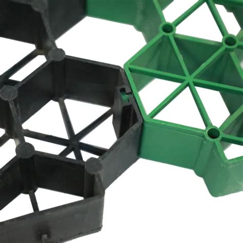 Plastic Grass Grid Polymer Hdpe Geocell Grass Paver Concrete Grass