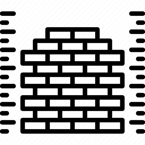 Measuring Averaging Construction Wall Brick Bricklayer Admeasure Icon Download On Iconfinder